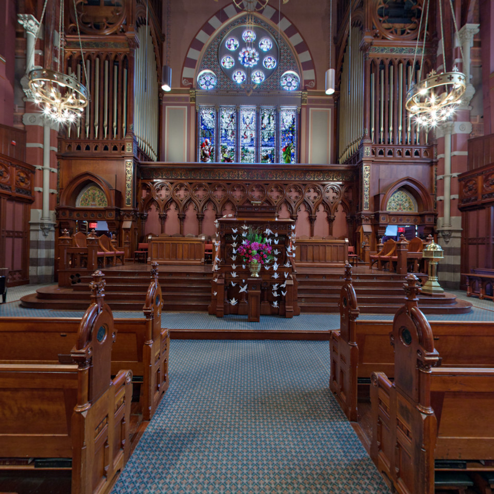 Sanctuary, Old South Church, Boston, Massachusetts